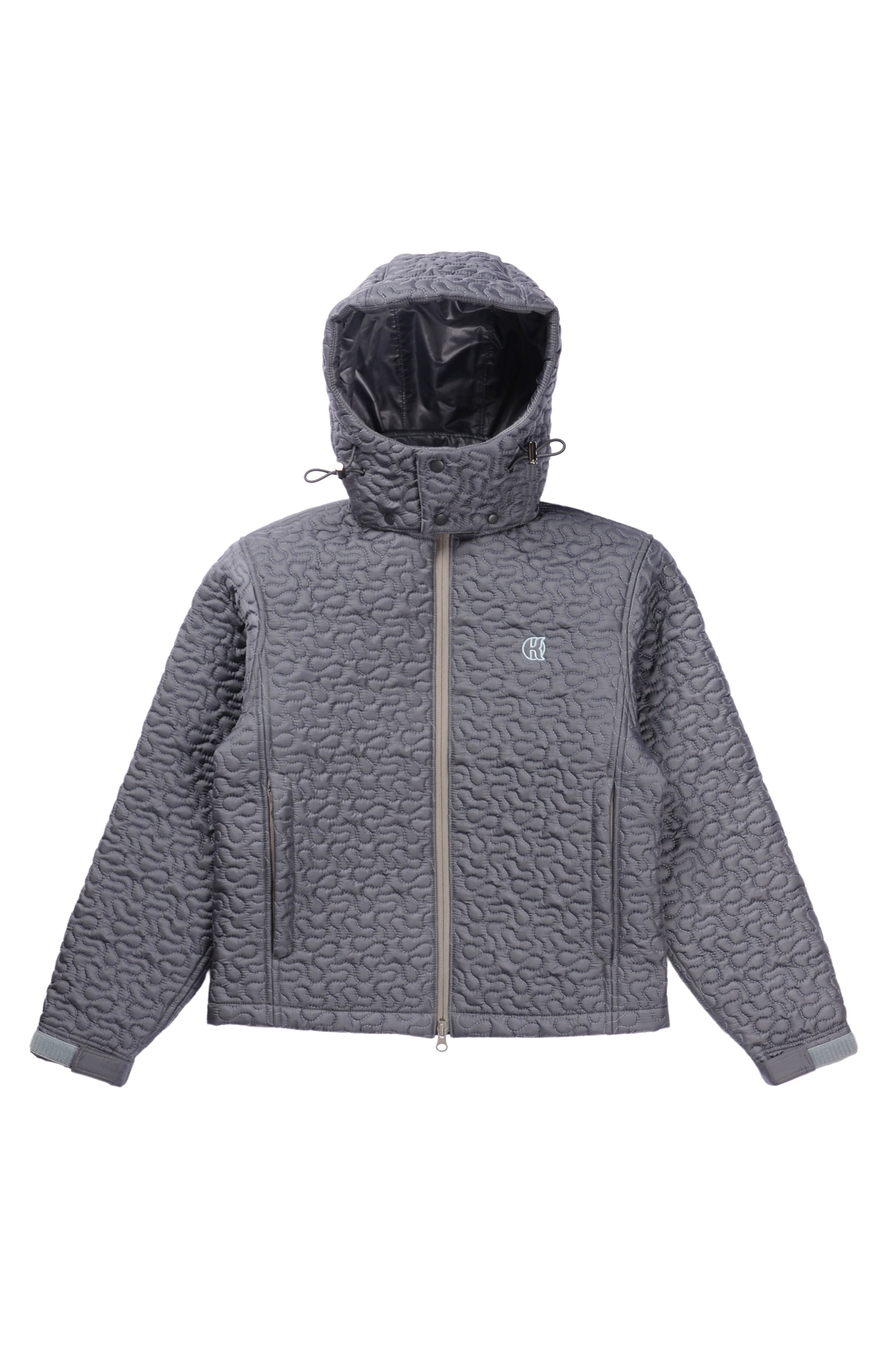 CORAL QUILTED JACKET (C.GRAY) – Office Kiko