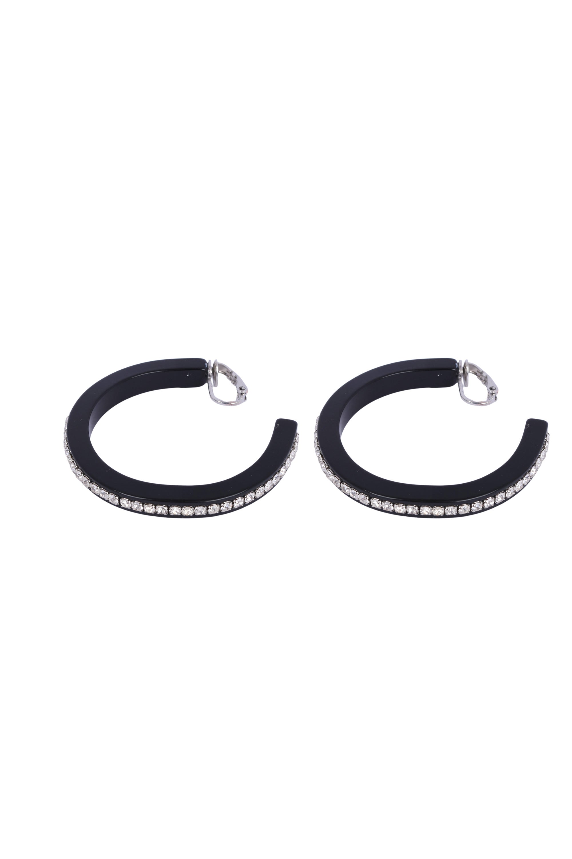 Gyaru Earrings (clip earrings) Black – Office Kiko